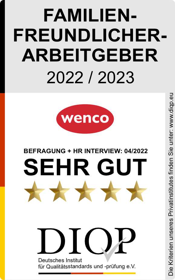 Wenco als Arbeitgeber ausgezeichnet